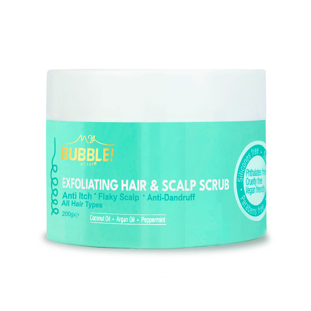 Exfoliating Hair and Scalp Scrub Online - My Bubble