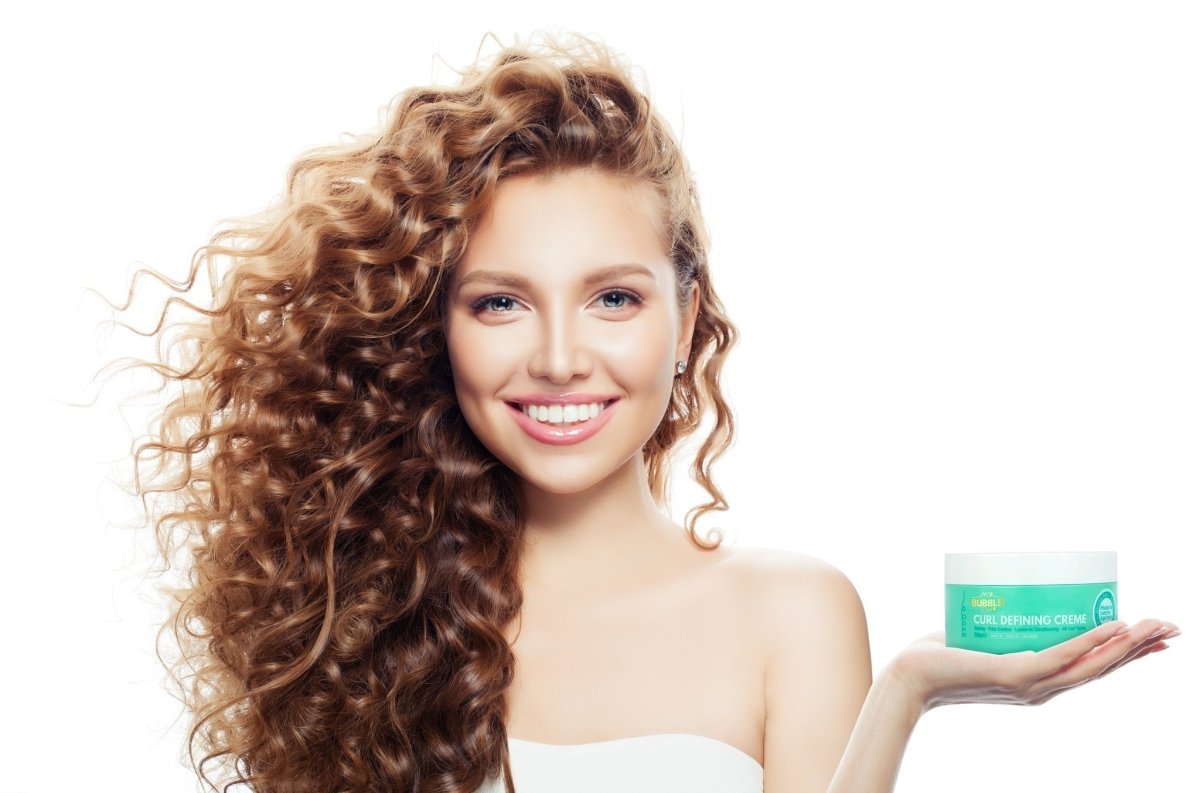 Curl Defining Styling Curly Hair Cream - My Bubble